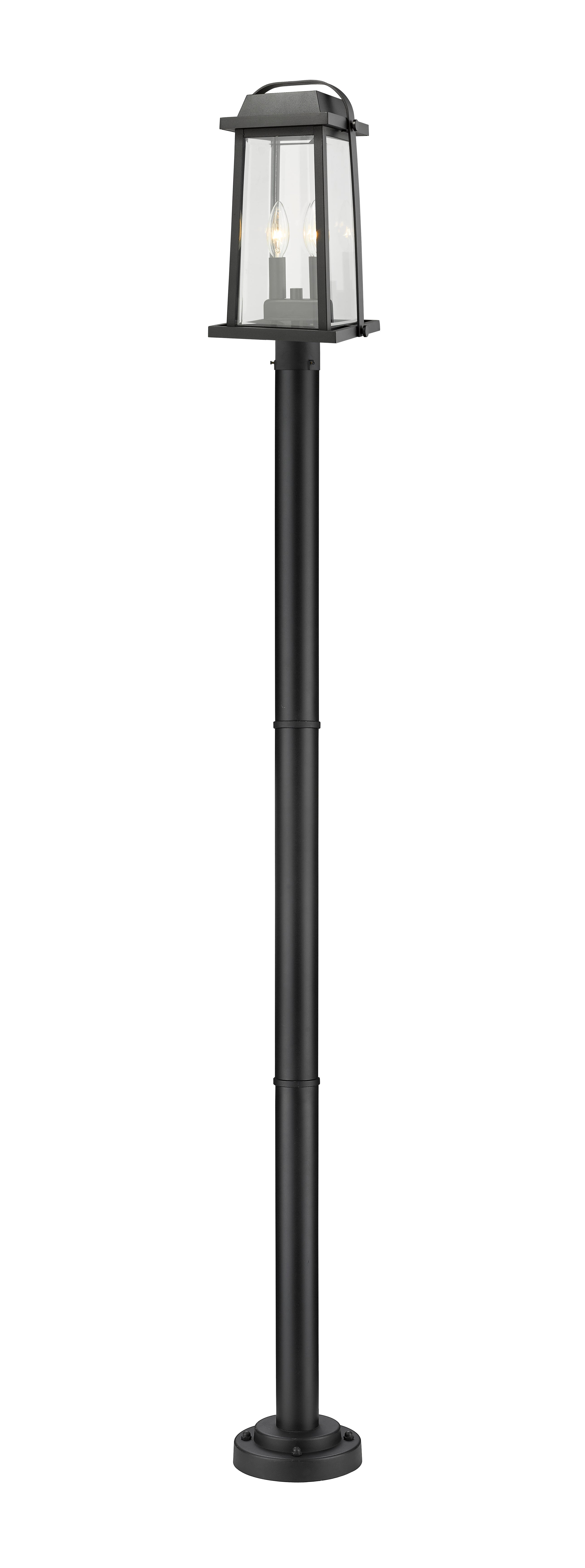 MILLWORKS Luminaire sur poteau Noir - 574PHMR-567P-BK | Z-LITE