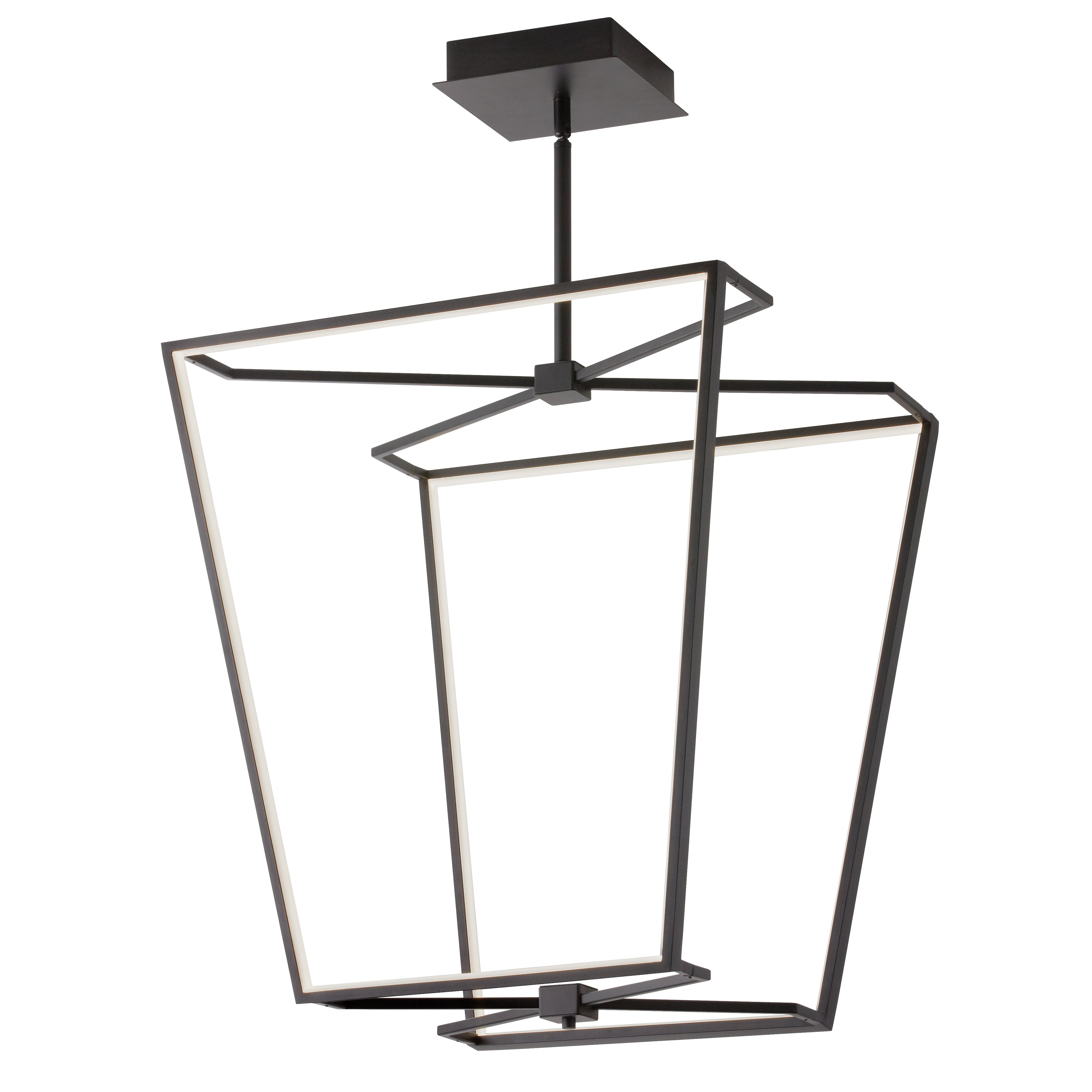 CURANT Chandelier Black INTEGRATED LED - CUR-2260C-MB | DAINOLITE
