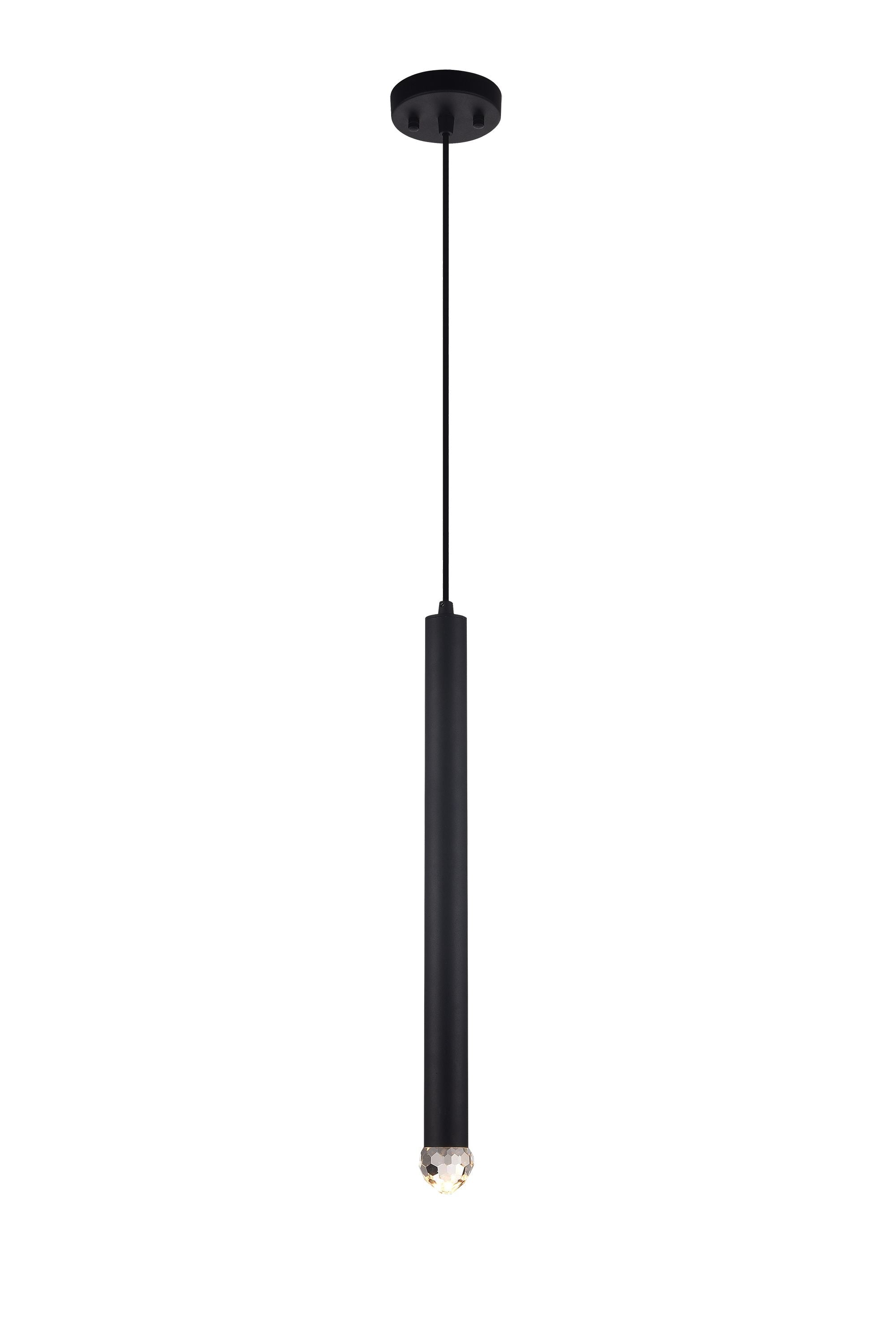 REIGN Mini pendant Black INTEGRATED LED - C78301MB | MATTEO