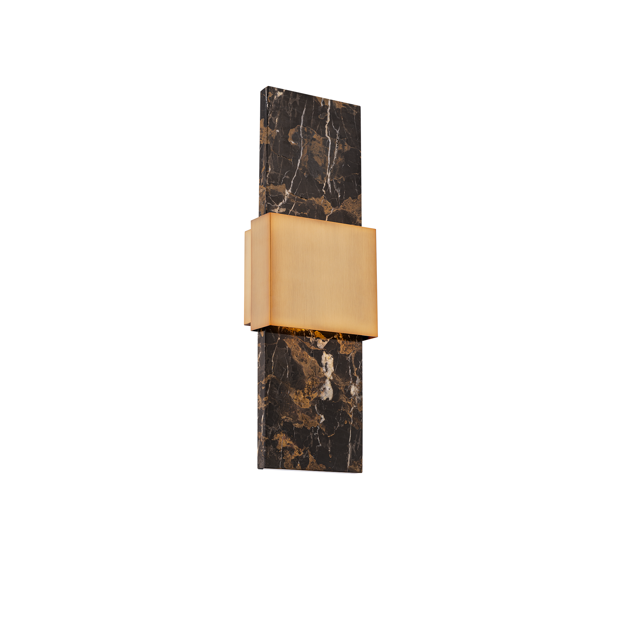 ZURICH Wall sconce Black, Gold INTEGRATED LED - WS-50324-BK/AB | MODER